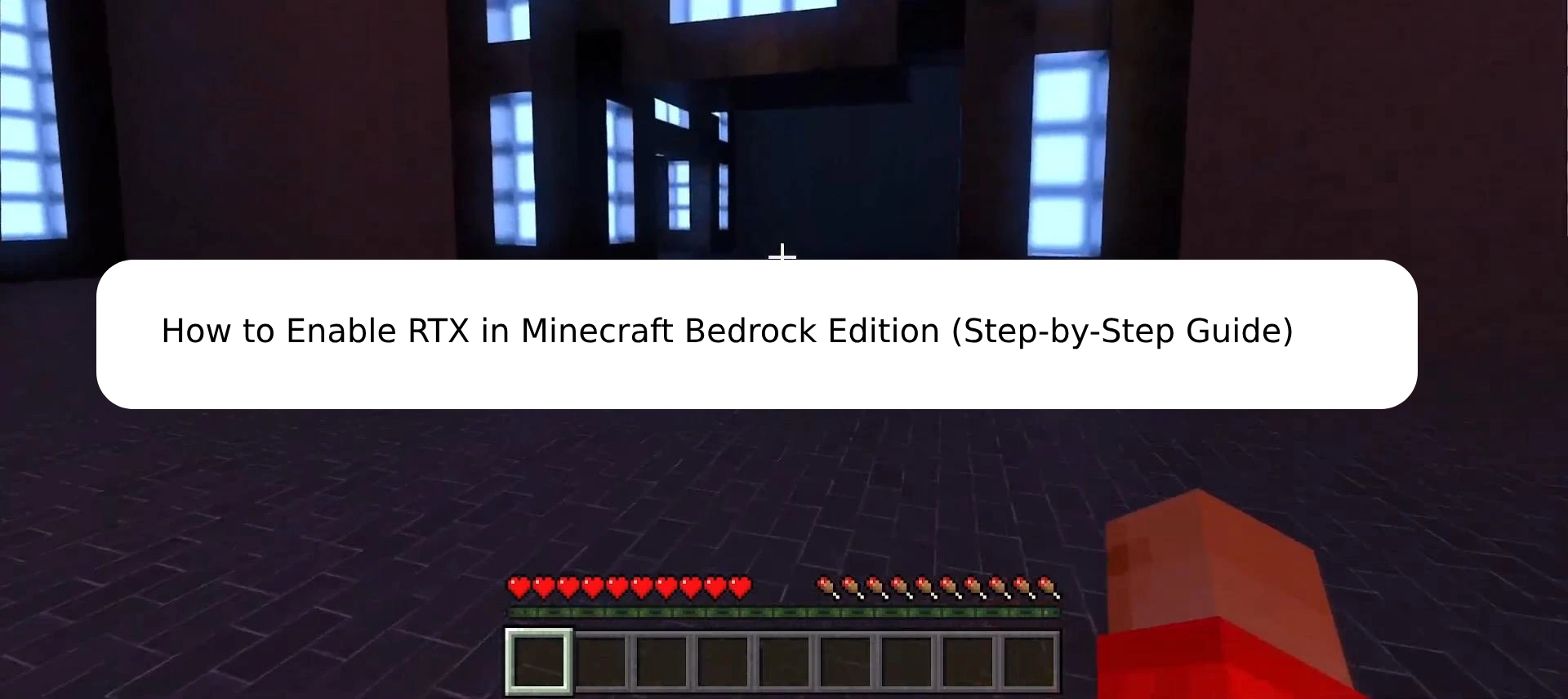 How to Enable RTX in Minecraft Bedrock Edition (Step-by-Step Guide) - Minecraft